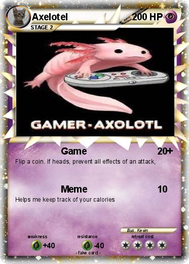Pokémon Axelotel - Game - My Pokemon Card