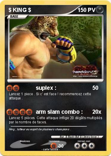 Pokémon KING 1144 1144 - suplex : - Ma carte Pokémon
