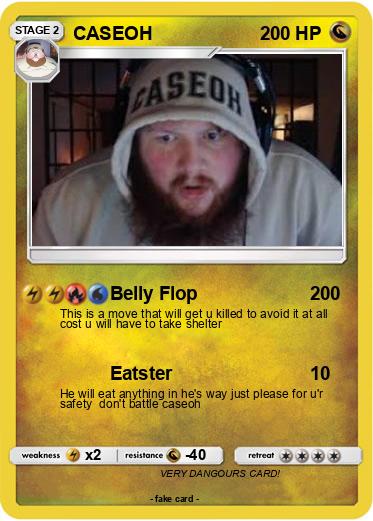 Pokémon CASEOH 83 83 - Belly Flop - My Pokemon Card