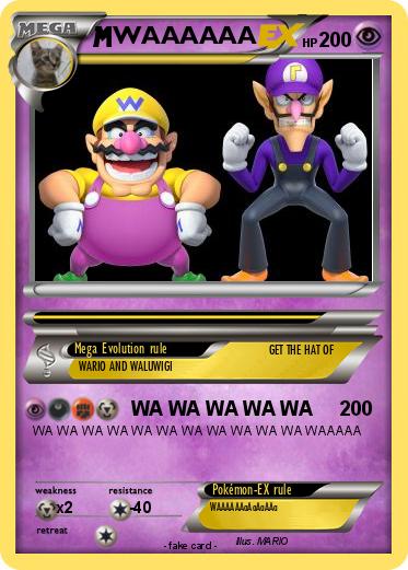 Pokémon WAAAAAA 2 2 - WA WA WA WA WA - My Pokemon Card