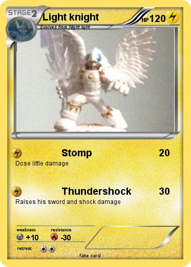 Pokémon Light knight 2 2 - Stomp - My Pokemon Card