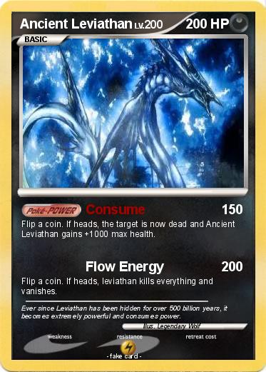 Pokémon Ancient Leviathan - Consume - My Pokemon Card
