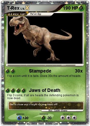 Pokémon T Rex 991 991 - Stampede - My Pokemon Card