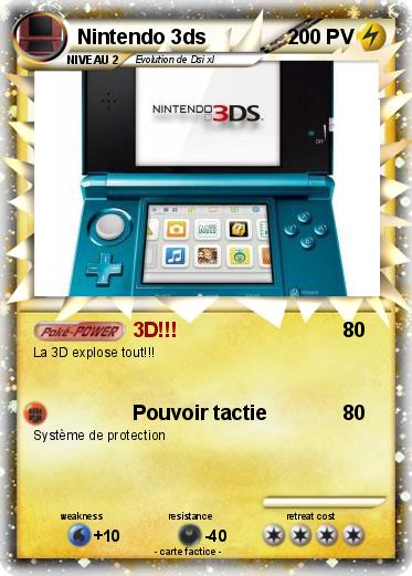 Pokémon Nintendo 3ds 41 41 - 3D!!! - Ma carte Pokémon