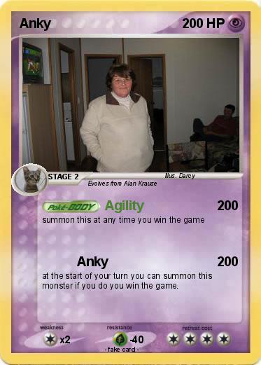 Pokémon Anky 3 3 - Agility - My Pokemon Card