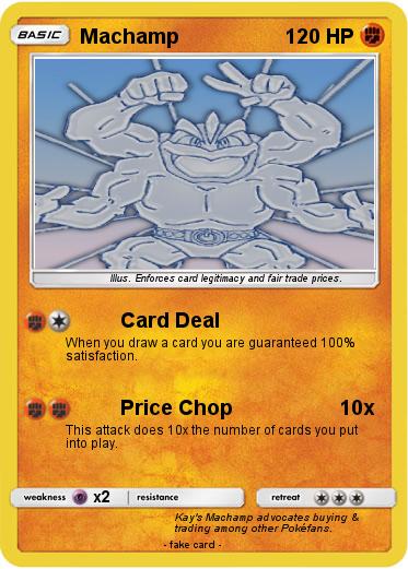 Pokémon Machamp 502 502 - Card Deal - My Pokemon Card