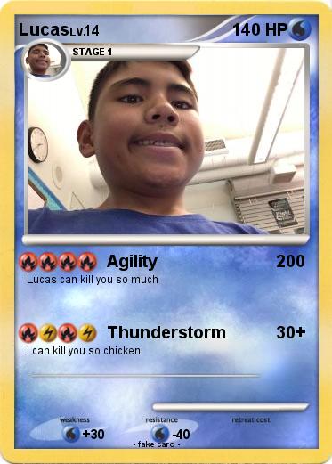 Pokémon Lucas 1452 1452 - Agility - My Pokemon Card