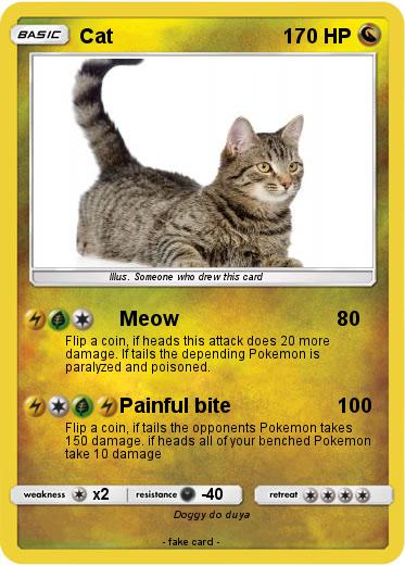 Pokémon Cat 3437 3437 - Meow - My Pokemon Card