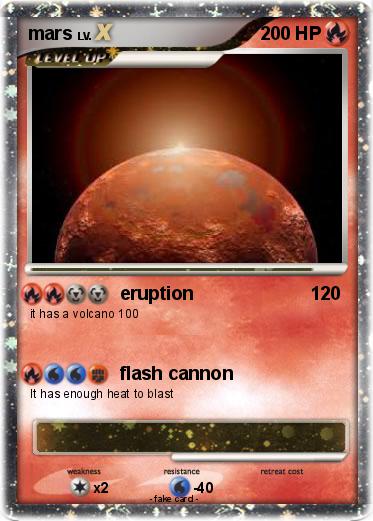 Pokémon mars 128 128 - eruption - My Pokemon Card