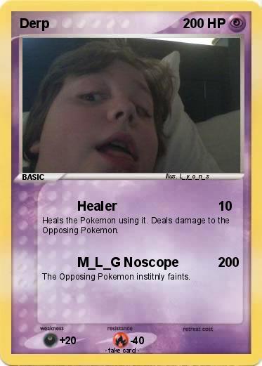Pokémon Derp 1145 1145 - Healer - My Pokemon Card