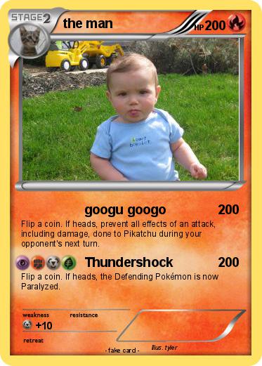 Pokémon the man 93 93 - googu googo - My Pokemon Card
