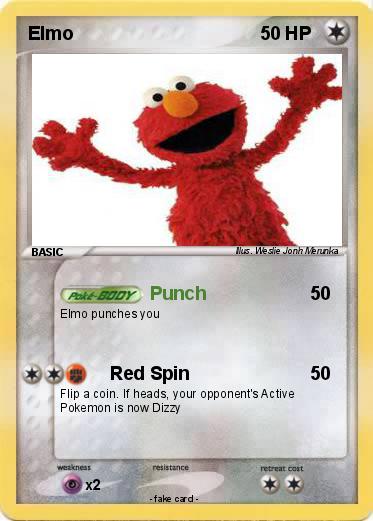 Pokémon Elmo 848 848 - Punch - My Pokemon Card