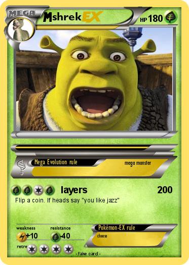 Pokémon shrek 1724 1724 - layers - My Pokemon Card