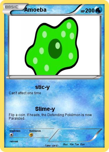 Pokémon Amoeba 22 22 - stic-y - My Pokemon Card