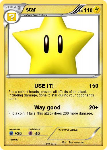 Pokémon star 1532 1532 - USE IT! - My Pokemon Card
