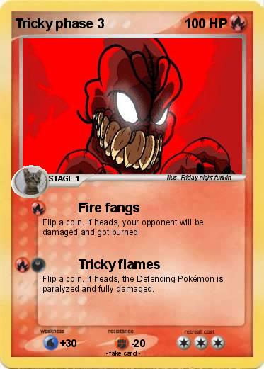 Pokémon Tricky phase 3 4 4 - Fire fangs - My Pokemon Card