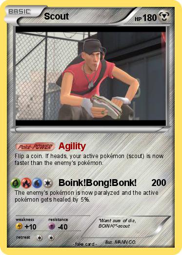 Pokémon Scout 373 373 - Agility - My Pokemon Card