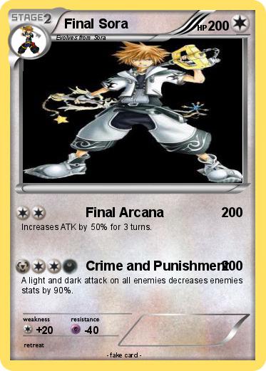 Pokémon Final Sora 4 4 - Final Arcana - My Pokemon Card
