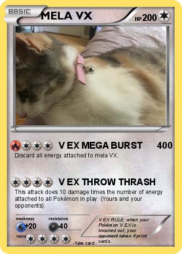 Pokémon MELA VX - V EX MEGA BURST 400 - My Pokemon Card