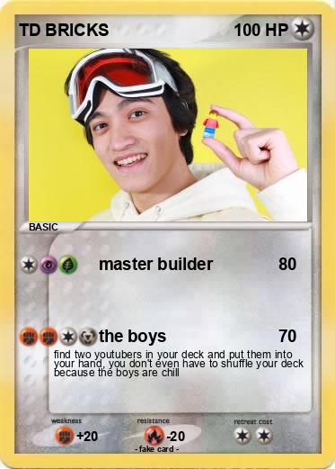 Pokémon TD BRICKS - master builder - My Pokemon Card