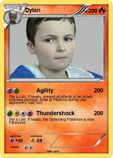 Pokémon Dylan 1207 1207 - Agility - My Pokemon Card