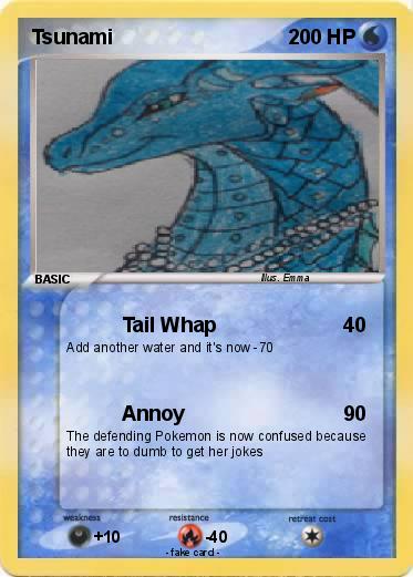 Pokémon Tsunami 176 176 - Tail Whap - My Pokemon Card