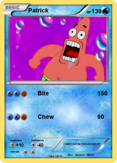 Pokémon Patrick 2301 2301 - Bite - My Pokemon Card