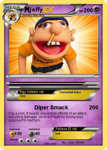 Pokémon Jeffy 811 811 - Diper Smack - My Pokemon Card