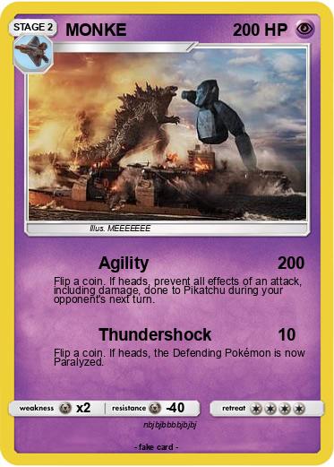 Pokémon MONKE 506 506 - Agility - My Pokemon Card