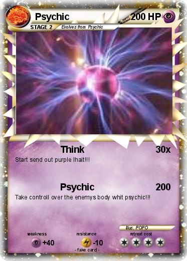 Pokémon Psychic 357 357 - Think - My Pokemon Card