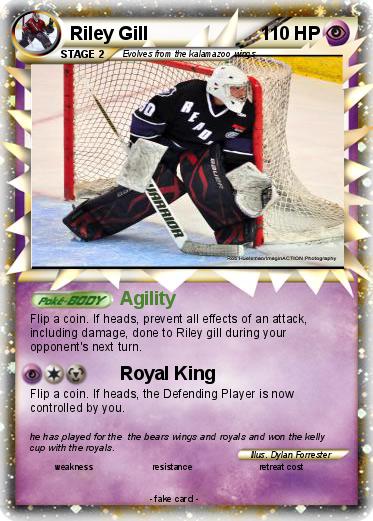 Pokémon Riley Gill - Agility - My Pokemon Card