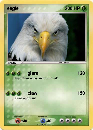 Pokémon eagle 286 286 - glare - My Pokemon Card