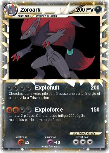 Pokémon Zoroark 1935 1935 - Explonuit - Ma carte Pokémon