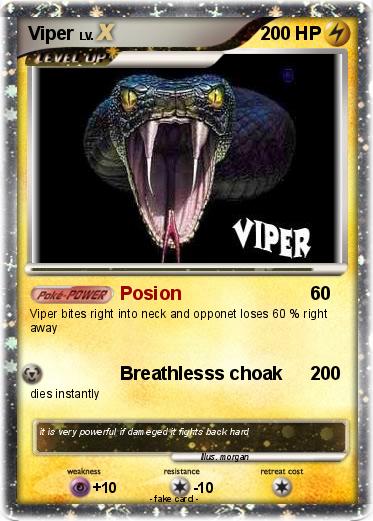Pokémon Viper 150 150 - Posion - My Pokemon Card