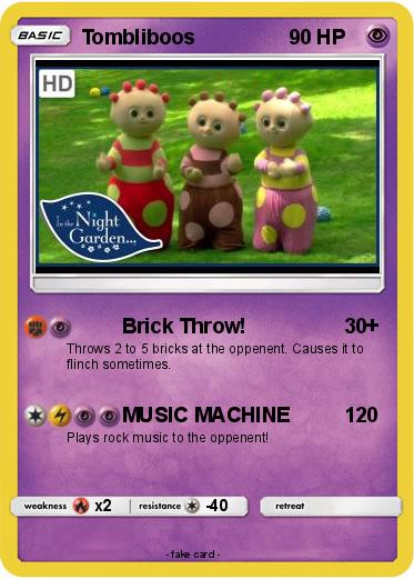 Pokémon Tombliboos 1 1 - Brick Throw! - My Pokemon Card