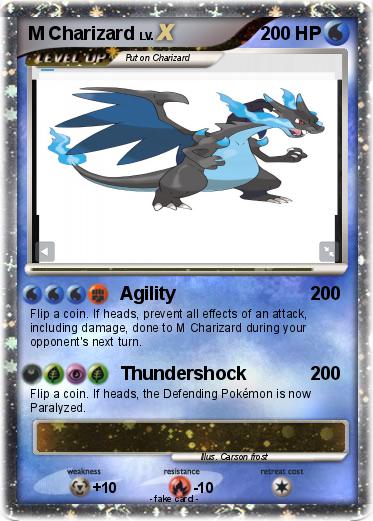 Pokémon M Charizard 234 234 - Agility - My Pokemon Card