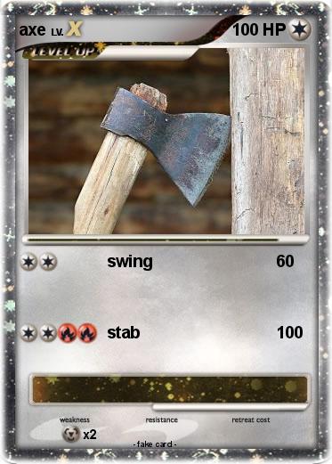 Pokémon axe 97 97 - swing - My Pokemon Card