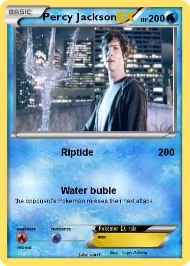 Pokémon Percy Jackson 616 616 - Riptide - My Pokemon Card