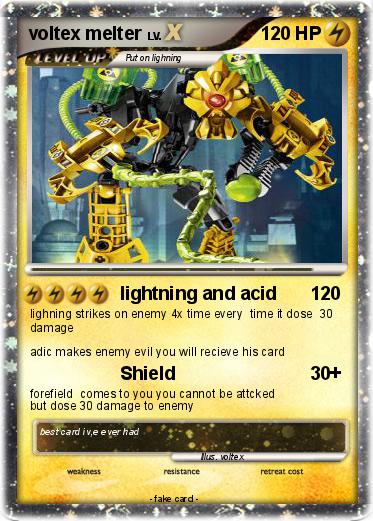Pokémon voltex melter - lightning and acid - My Pokemon Card