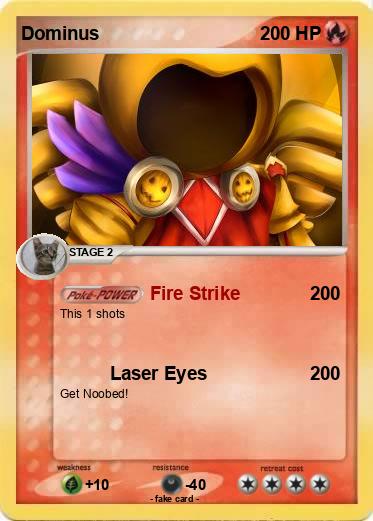 Pokémon Dominus 39 39 - Fire Strike - My Pokemon Card