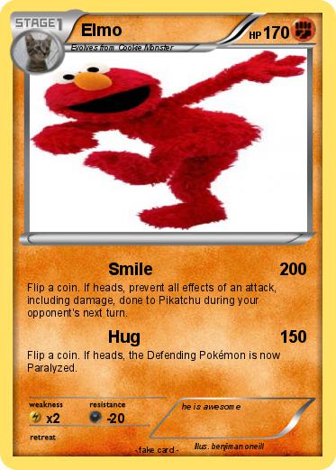 Pokémon Elmo 812 812 - Smile - My Pokemon Card