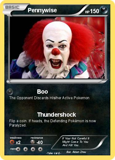 Pokémon Pennywise 56 56 - Boo - My Pokemon Card