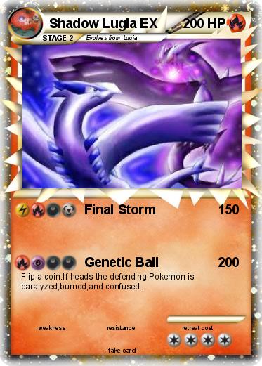 Pokémon Shadow Lugia EX 73 73 - Final Storm - My Pokemon Card