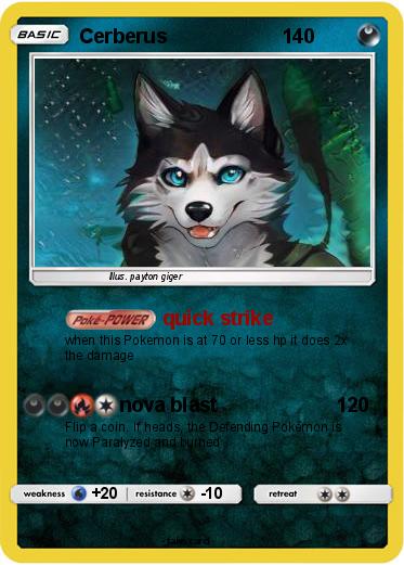 Pokémon Cerberus 229 229 - quick strike - My Pokemon Card