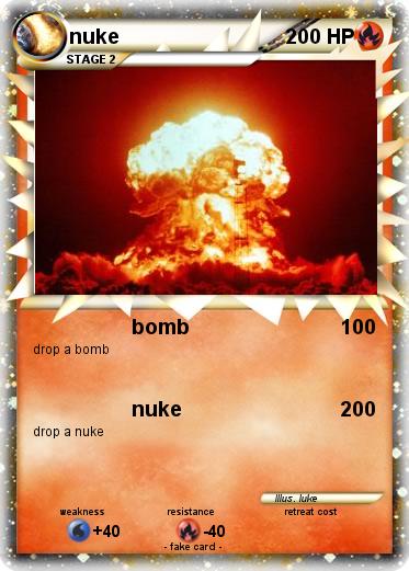 Pokémon nuke 547 547 - bomb - My Pokemon Card