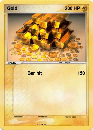 Pokémon Gold 675 675 - Bar hit - My Pokemon Card