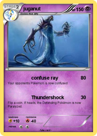 Pokémon juganut - confuse ray - My Pokemon Card