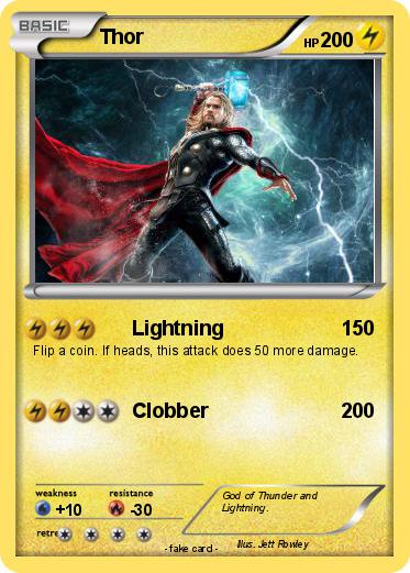 Pokémon Thor 694 694 - Lightning - My Pokemon Card