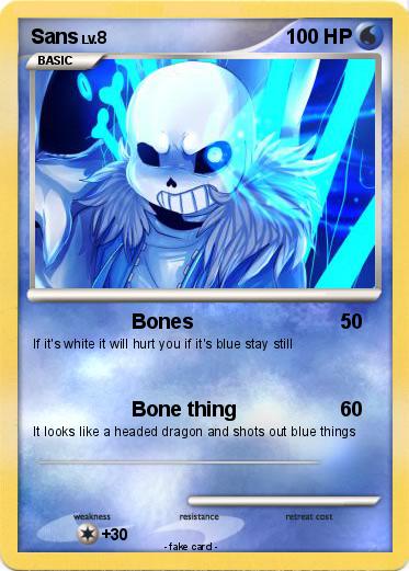 Pokémon Sans 751 751 - Bones - My Pokemon Card
