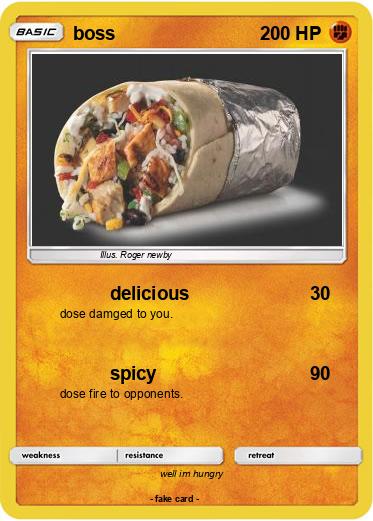 Pokémon boss 1203 1203 - delicious - My Pokemon Card